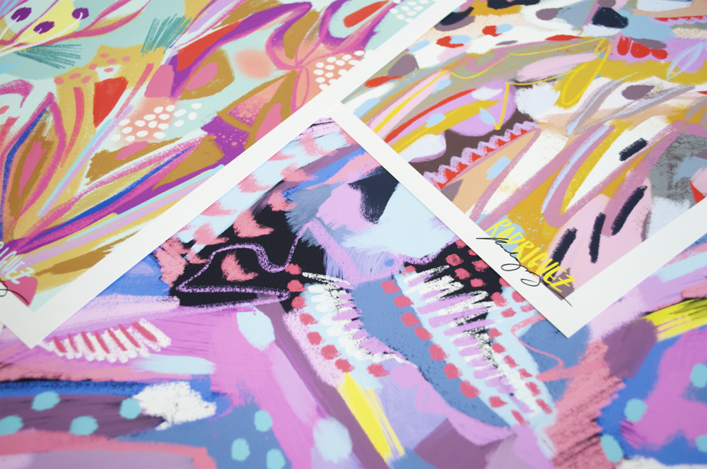 Abstract Art Print - Daydream by Marianne Angeli Rodriguez | 11"x14 ...